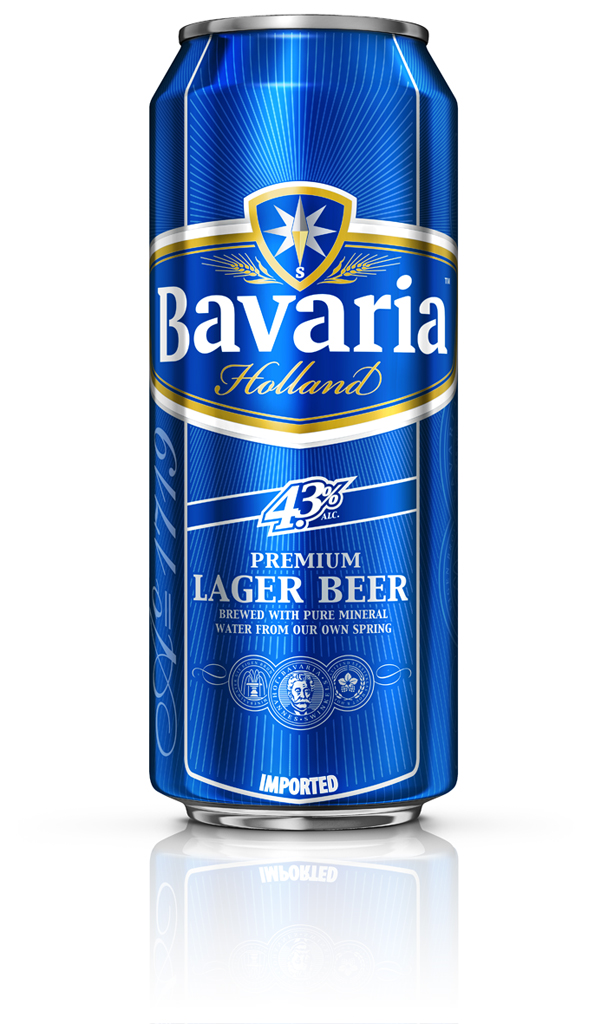 Bavaria 4.3% premium lager beer can 50cl - Shelflife Magazine