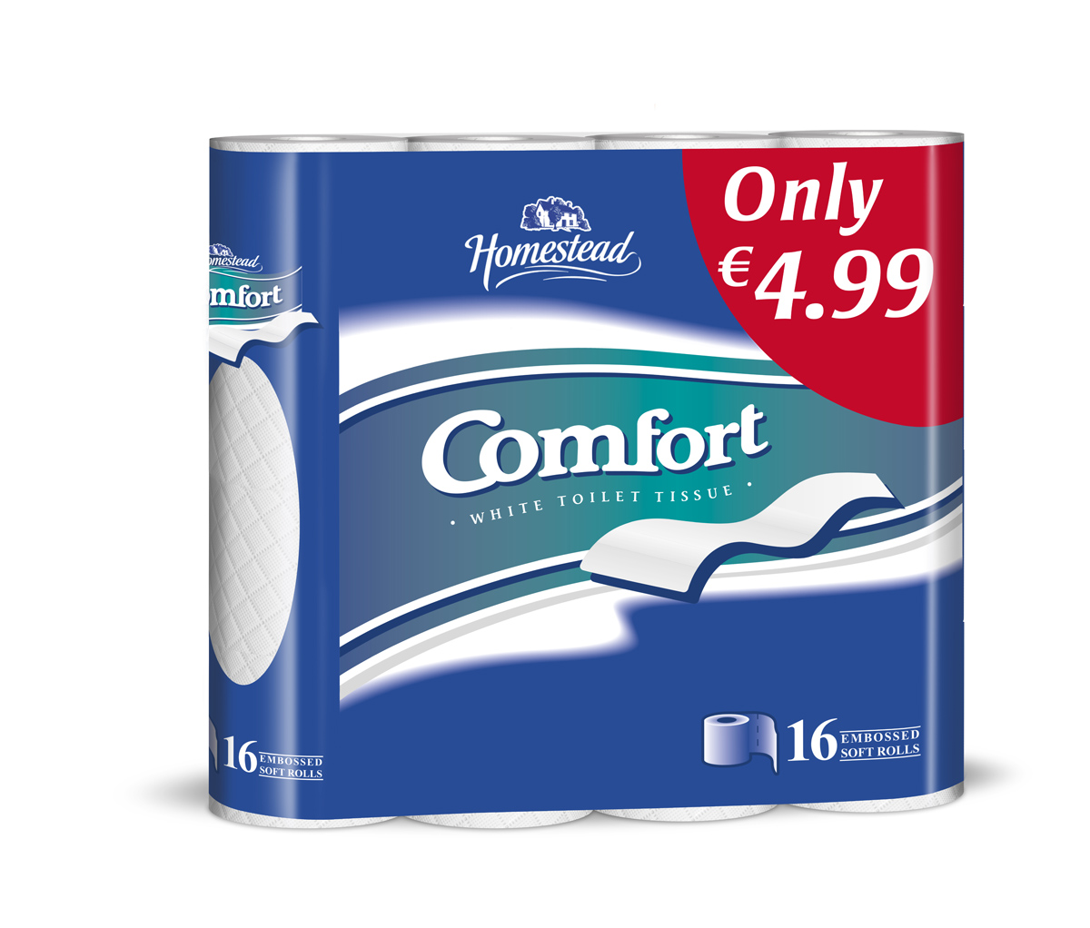 HS Toilet Tissue Comfort 16 Roll €4.99 - Shelflife Magazine