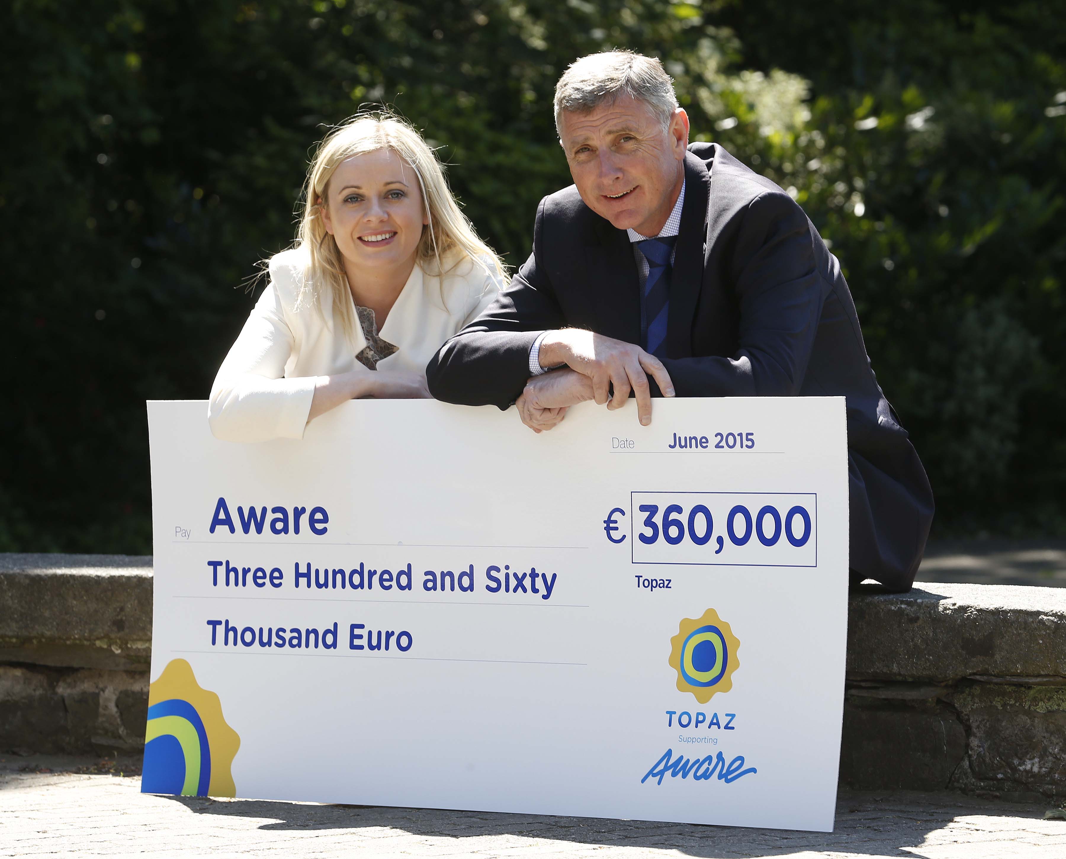 Topaz staff raise €360,000 for charity partner Aware - Shelflife Magazine