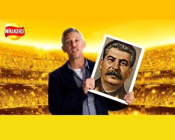 Gary Lineker Walkers Crisps