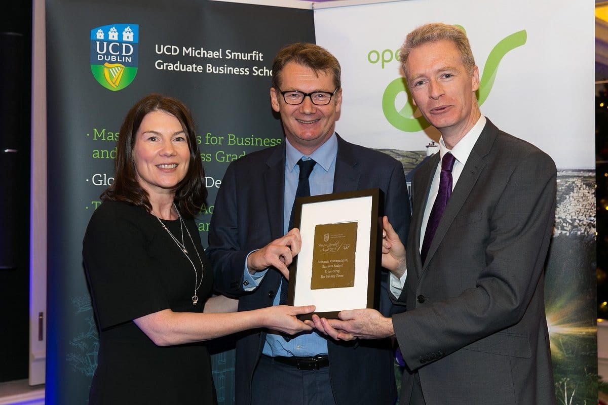 Three Times journalists win at the UCD Smurfit School Business ...
