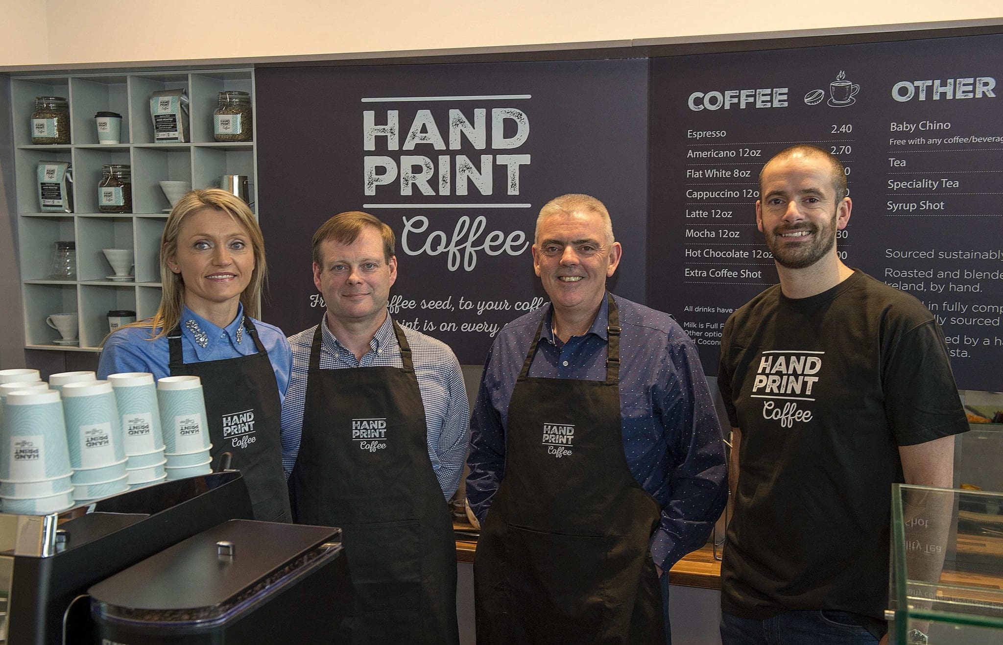 New Irish coffee brand 'Handprint Coffee' opens first café in Dublin ...