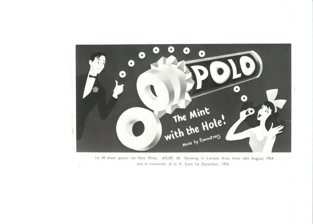 First POLO Advert from 1954 - Shelflife Magazine