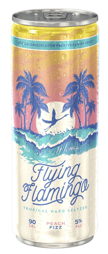 Stand out from the crowd with Flying Flamingo Tropical Hard Seltzers ...