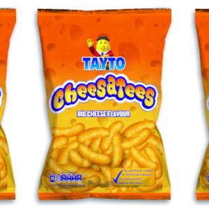 Tayto Cheesatees: New cheesy snack available in stores now - Shelflife ...