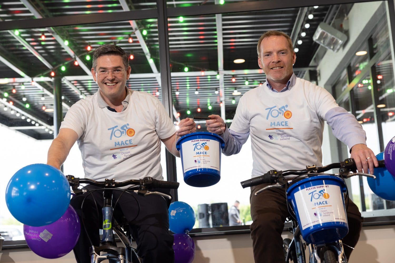 Mace retailers, customers hit the bikes to raise €100k for Down ...