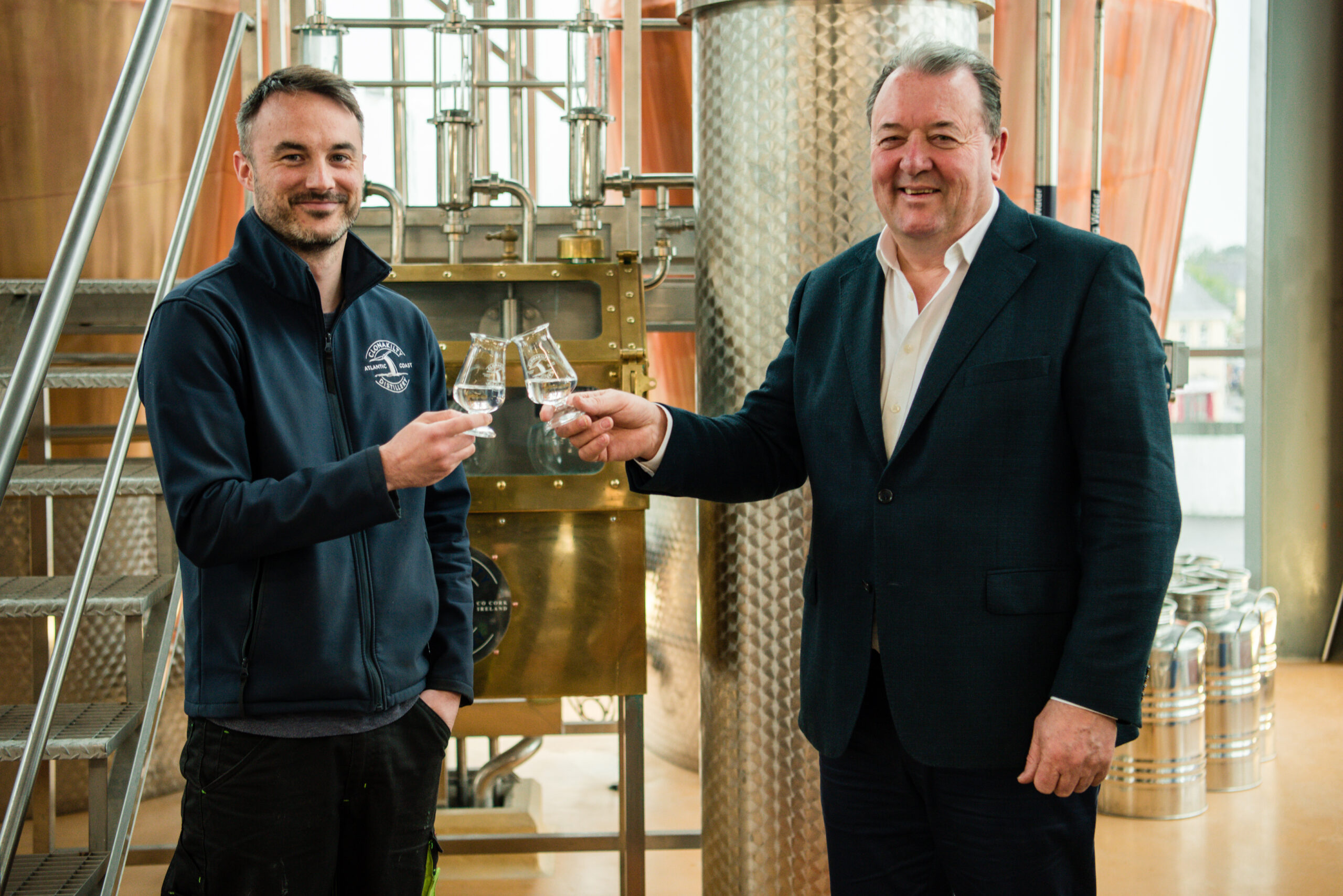 Oisin Mulcahy (L) and Michael Scully (R) Cheers - Shelflife Magazine