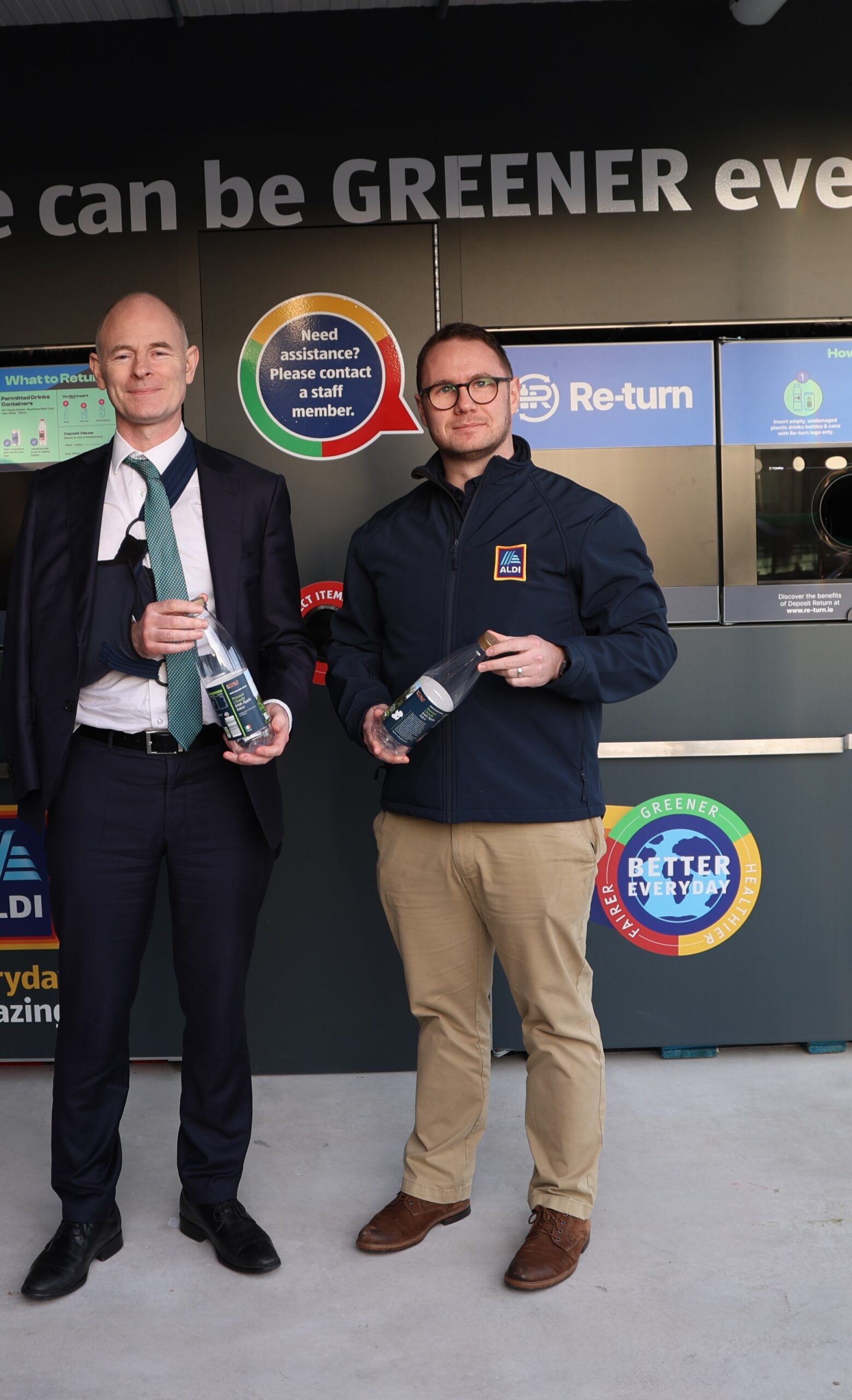 From L-R: Minister of State Ossian Smyth & Plastic and Packaging ...