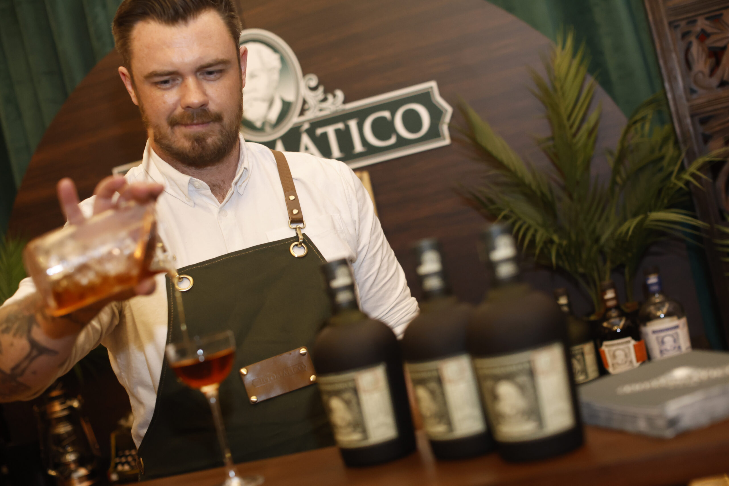 I'm with the brand: Aaron Mulligan, brand ambassador for Diplomatico ...