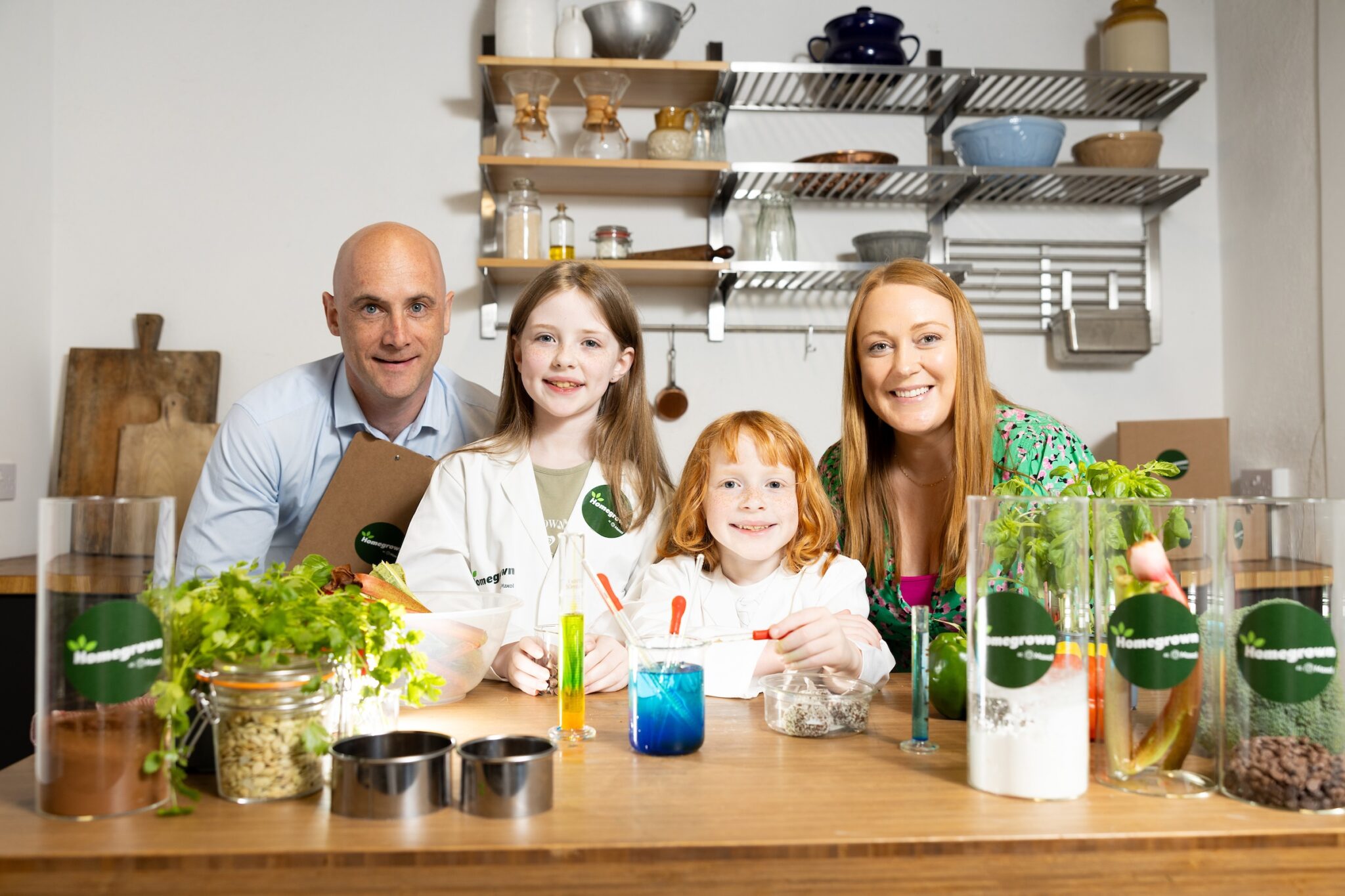 Carrie and Lewis Linden (10 & 7 yrs), Ciaran McNally & Nikki Maguire, Maxol - Shelflife Magazine